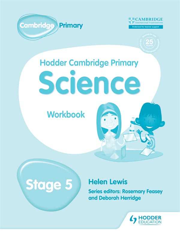 HODDER CAMBRIDGE PRIMARY SCIENCE: STAGE 5 WORKBOOK [IS - A] : Get FREE ...