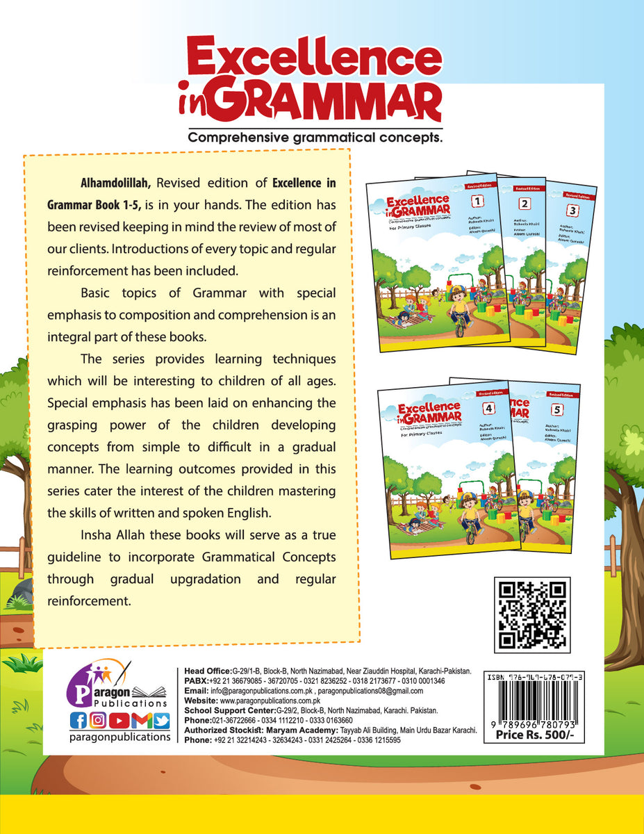 Excellence In Grammar Book 3 [IP] – KATIB - Paper and Stationery at ...