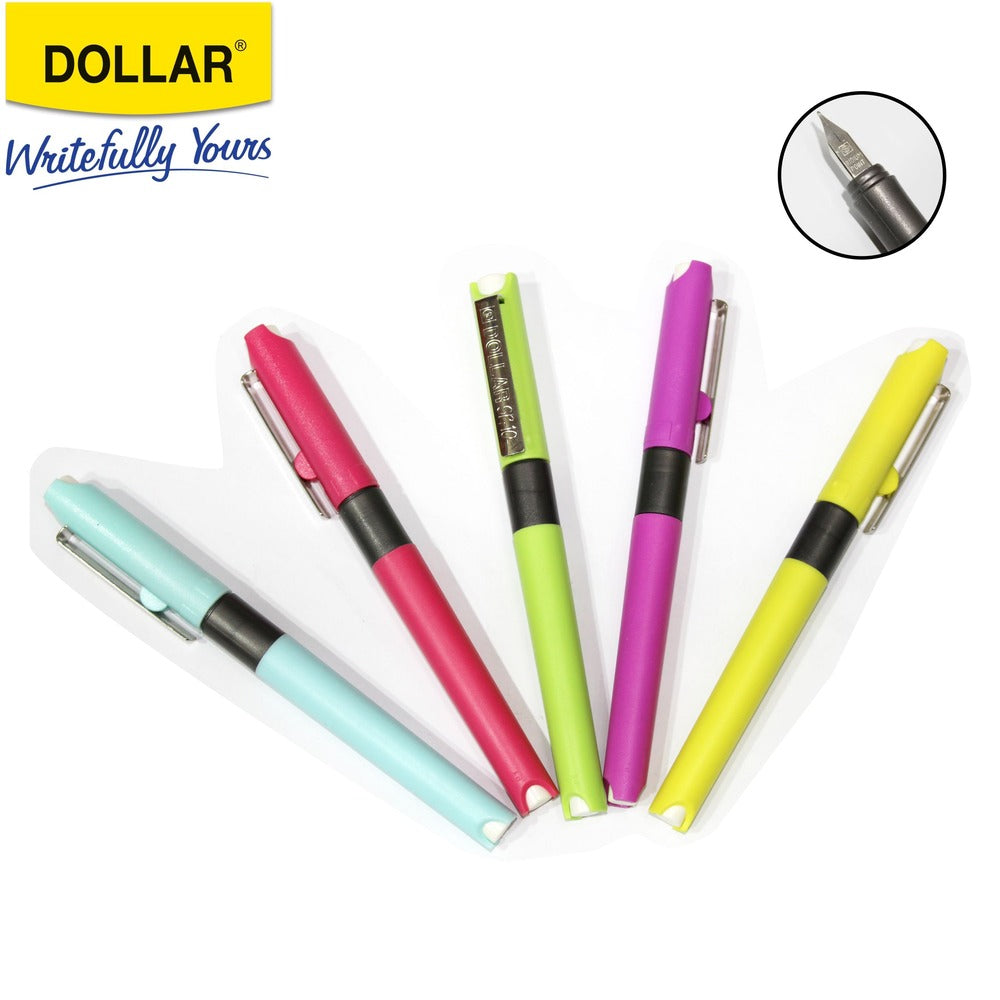 Dollar SP-10 Rainbow Fountain Pen [IS][1Pc] – KATIB - Paper and ...