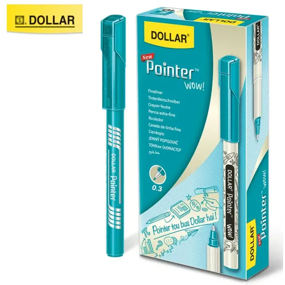 Dollar Pointer 0.3mm Turquoise [PD][1PC] – KATIB - Paper and Stationery at your doorstep