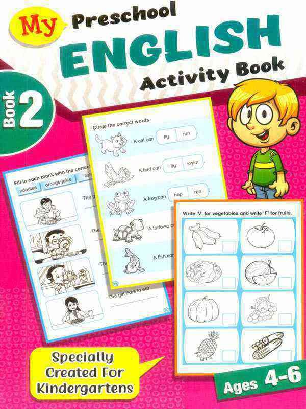 MY PRESCHOOL ENGLISH ACTIVITY BOOK-2 AGE 4-6 : Get FREE delivery and ...