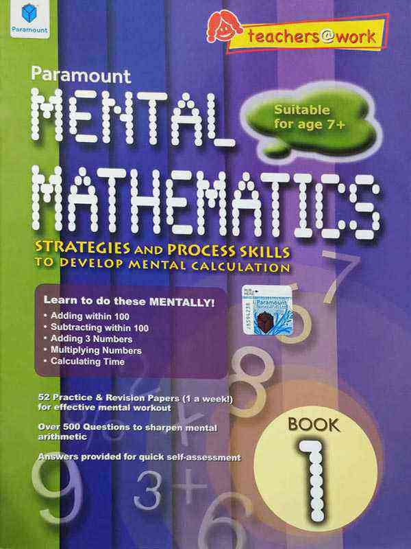 PARAMOUNT MENTAL MATHEMATICS BOOK 1 [IS - A] : Get FREE delivery and ...