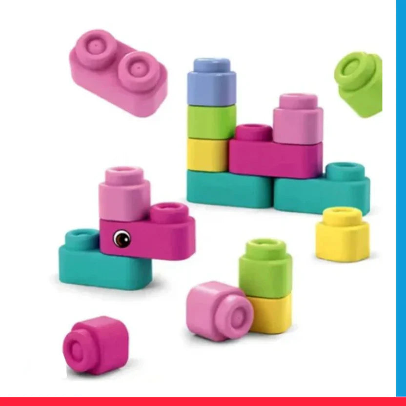 Soft Rubber Blocks Toy For Kids [PD][1Box] – KATIB - Paper and ...