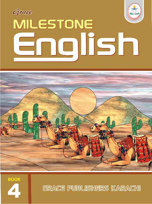 Grace Milestone English Book-4 – KATIB - Paper and Stationery at your ...