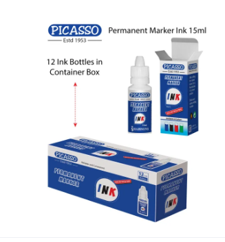 Picasso Permanent Marker Ink 15ML [IS][1Pc] : Get FREE delivery and ...