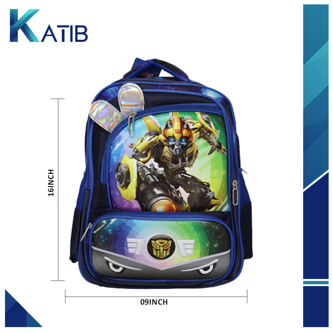 Transformer School Bag for Kids[PD][1Pc] – KATIB - Paper and Stationery ...