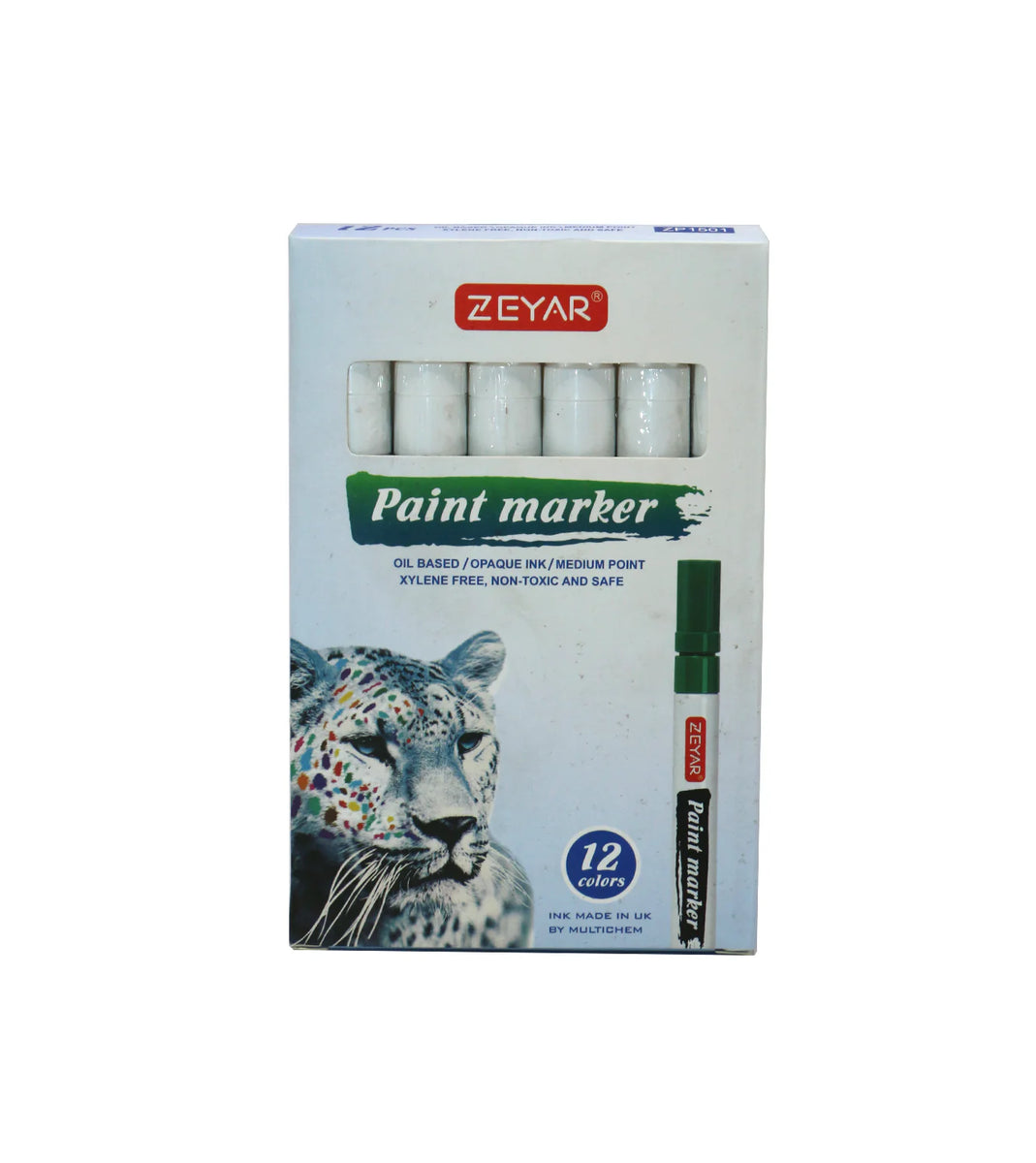 ZEYAR Paint Marker Green [IP][1PC] – KATIB - Paper and Stationery at ...