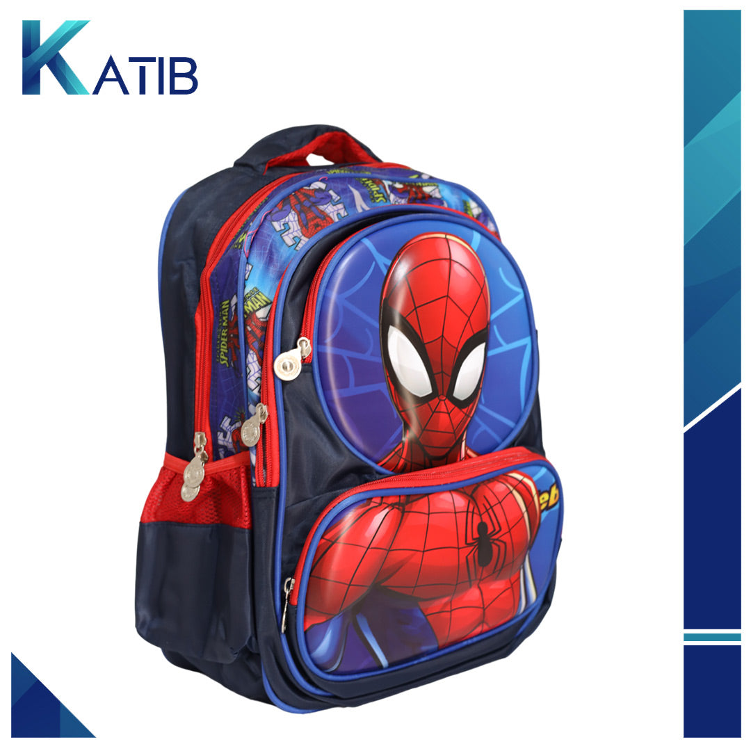 Spider Man School Bag [PD] – KATIB - Paper and Stationery at your doorstep
