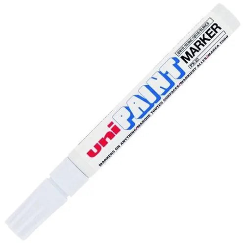 Uni Paint Marker white [IP][1PC] – KATIB - Paper and Stationery at your ...