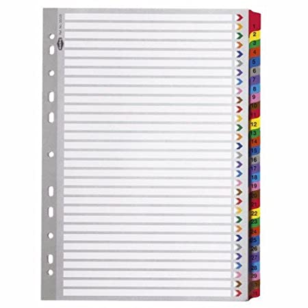 Card File Separator A4 [IP][1Pack] : Get FREE delivery and huge ...