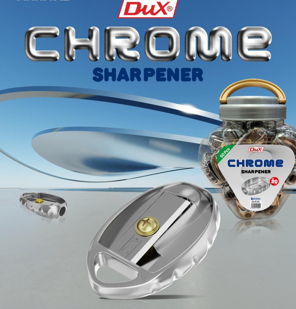 DUX Chrome Sharpener [IP][1Pc] – KATIB - Paper and Stationery at your ...