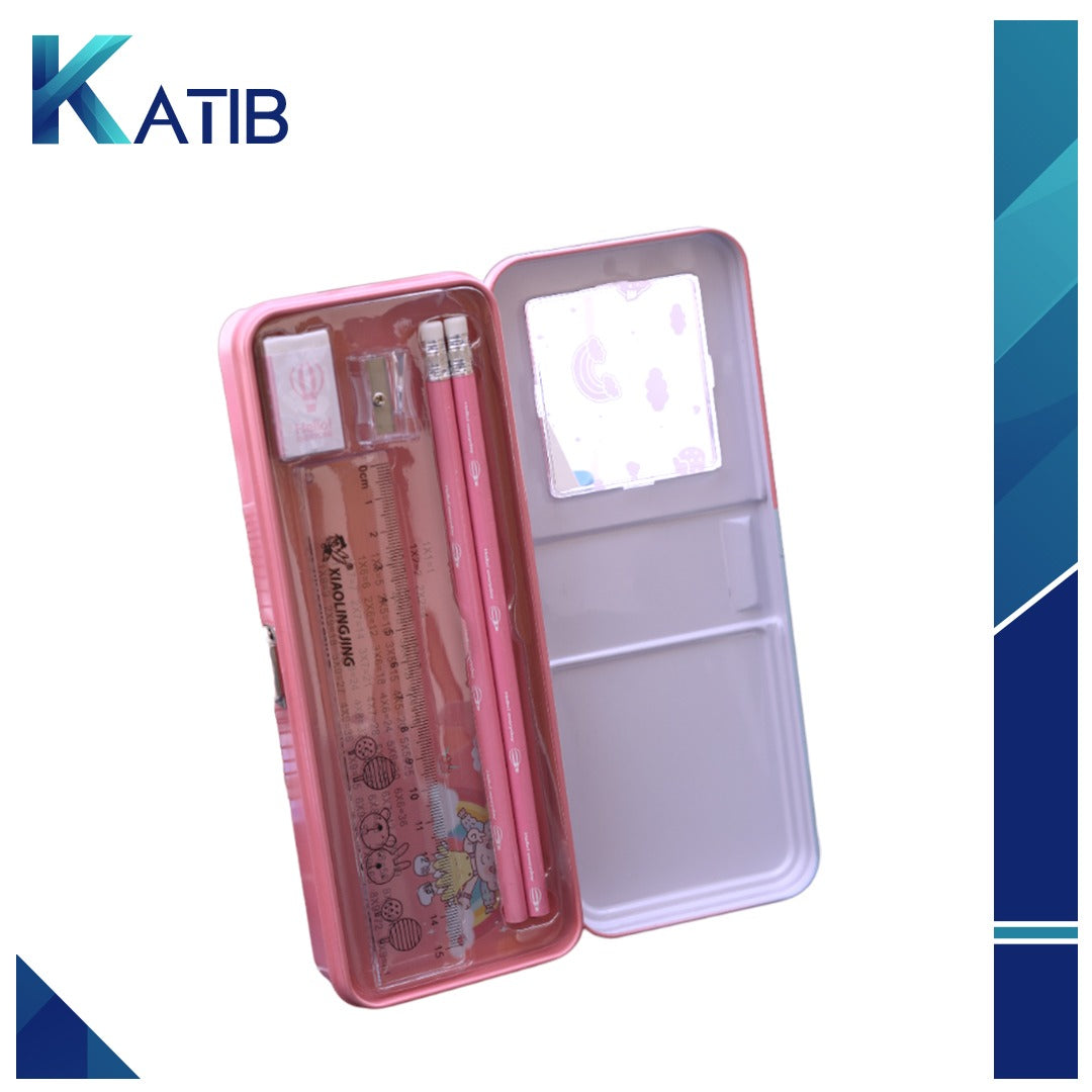 Barbie Metal Pencil Box – KATIB - Paper and Stationery at your doorstep