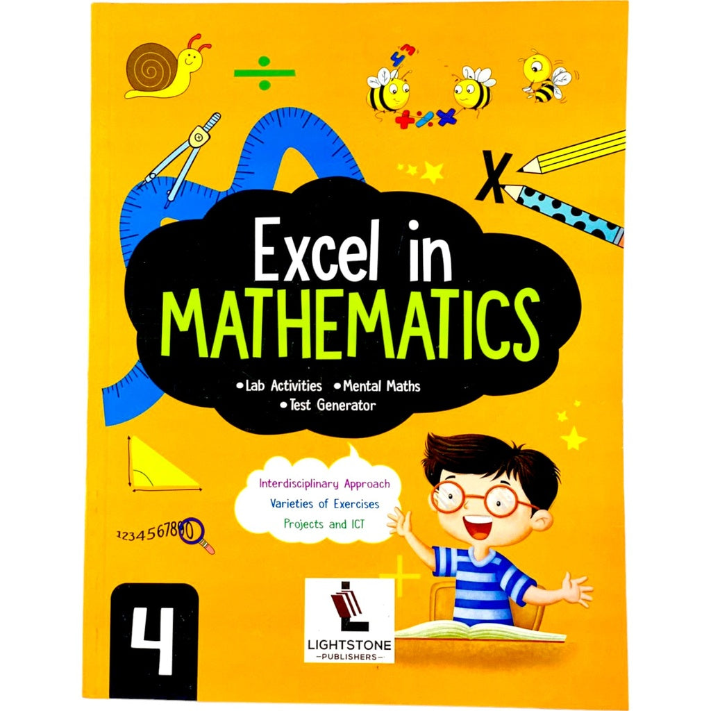 Excel in Maths Book 4 [IP] – KATIB - Paper and Stationery at your doorstep