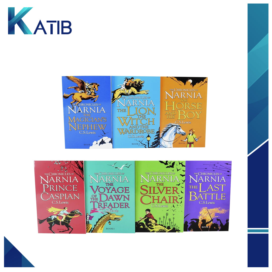 The Chronicles of Narnia 7 Book Set With Box [PD] – KATIB - Paper and ...