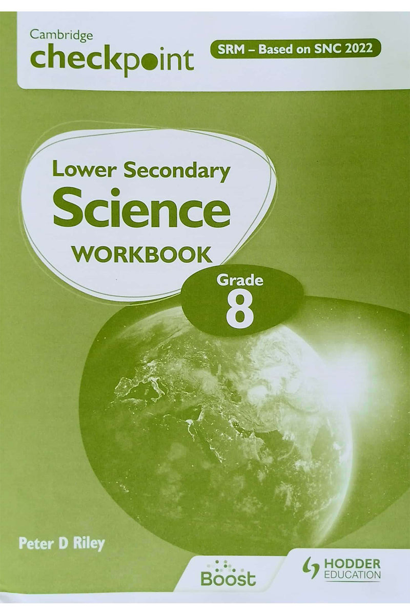CAMBRIDGE CHECKPOINT LOWER SECONDARY SCIENCE WORKBOOK-8 [IS - A] : Get ...