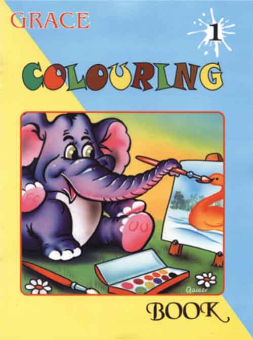 Grace Colouring Book-1 – KATIB - Paper and Stationery at your doorstep