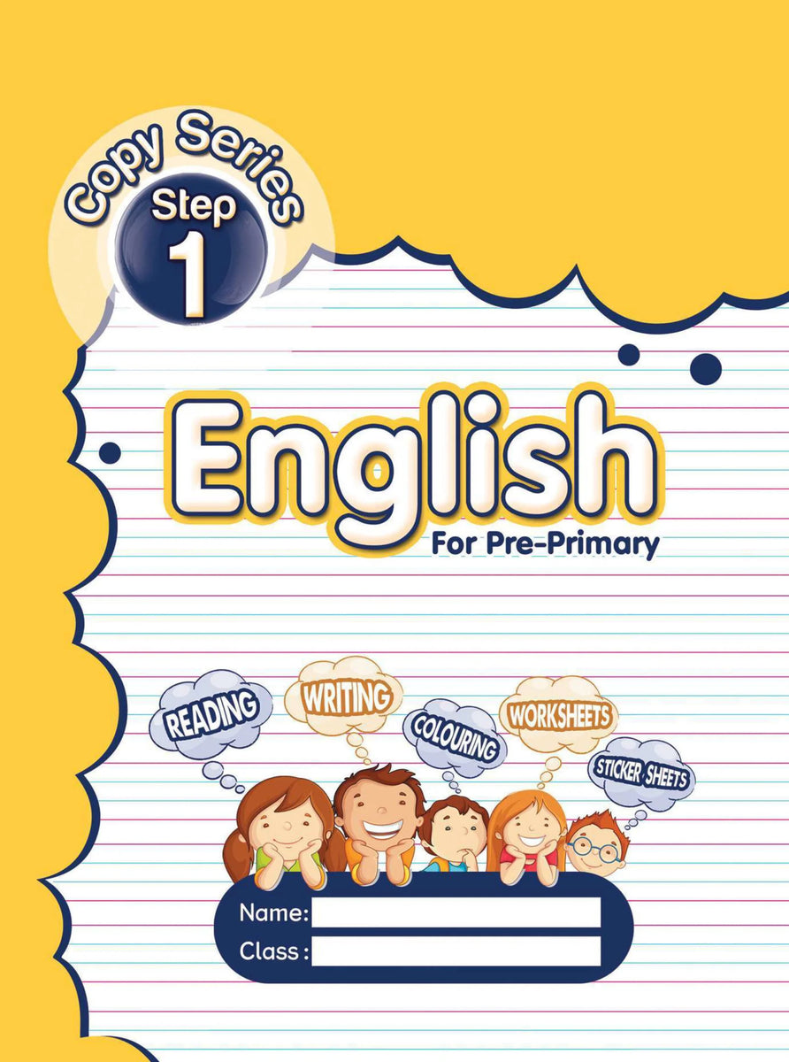 Copy Series Step 1 English For Pre-Primary [IP] – KATIB - Paper and ...