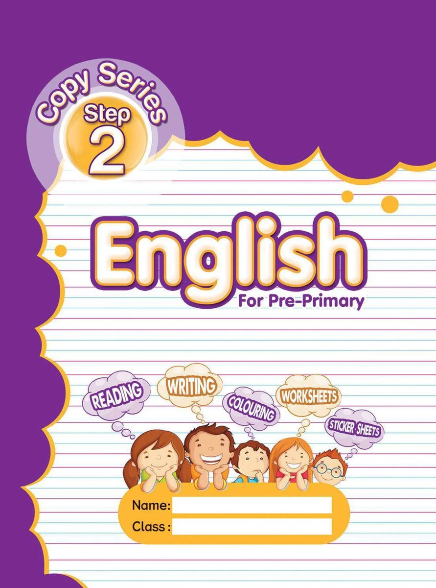 Copy Series Step 2 English For Pre-Primary [IP] – KATIB - Paper and ...