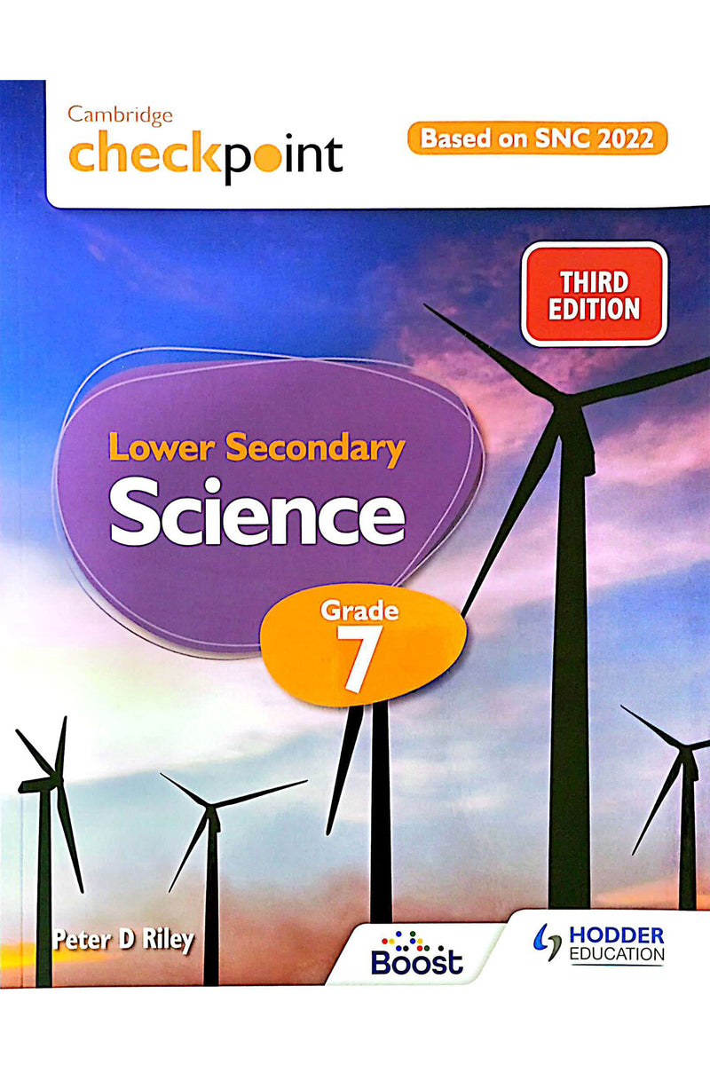 CAMBRIDGE CHECKPOINT LOWER SECONDARY SCIENCE STUDENT’S BOOK-7 [IS - A ...