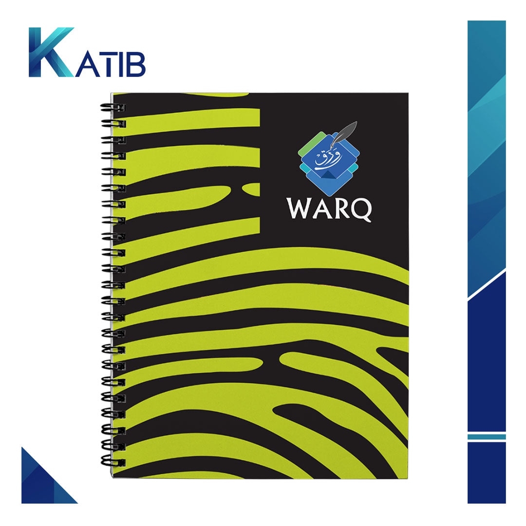 Warq Spiral Green Zap [IS] – KATIB - Paper and Stationery at your doorstep