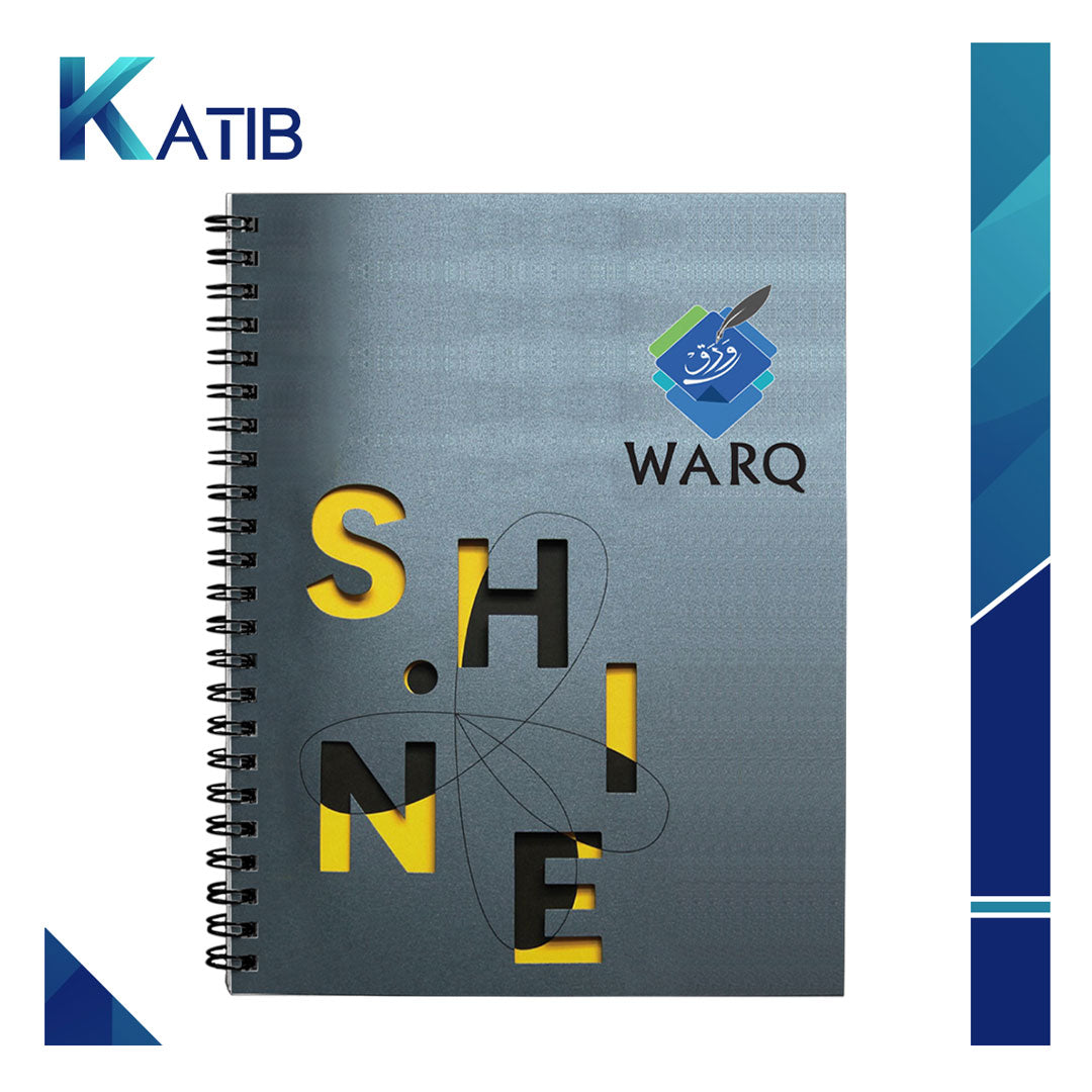 Warq Spiral Golden Shine [IS] – KATIB - Paper and Stationery at your ...