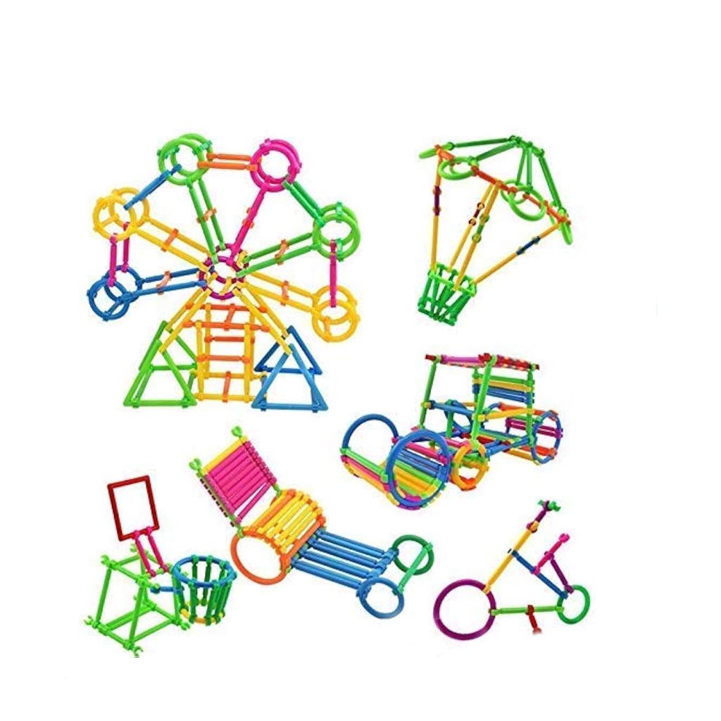 Stick Building Blocks Smart Sticks Set of [120 PCS] for Kids [PD] : Get ...