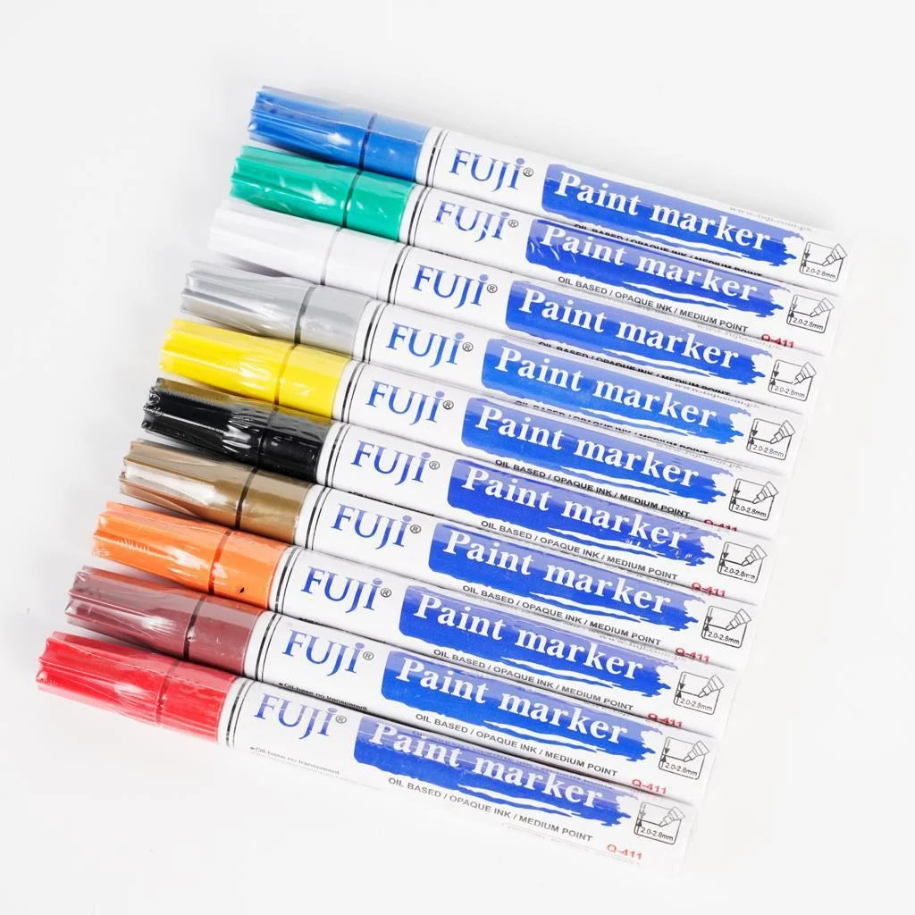 Fuji Paint Marker White [PD][1PC] – KATIB - Paper and Stationery at ...