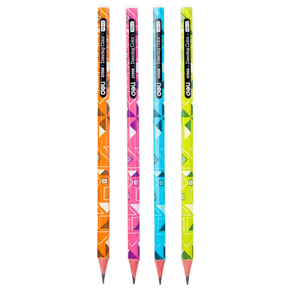 Deli 37006 12 Pcs Graphite Pencil [IP] – KATIB - Paper and Stationery ...