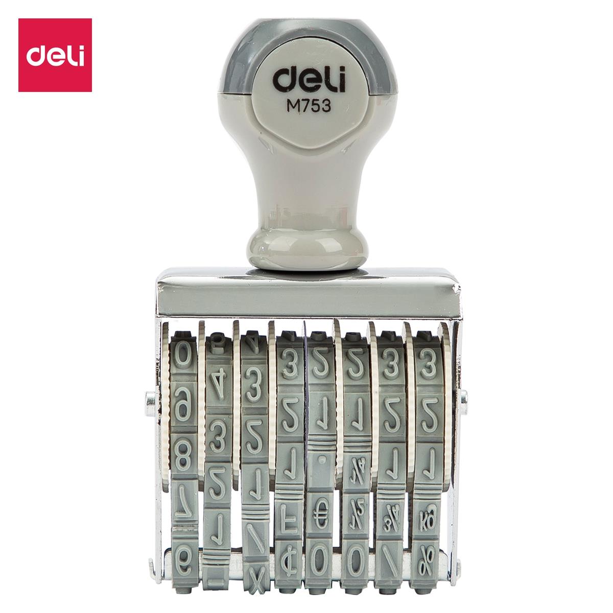 Deli EM75310 Manual Numbering Machine 8 Digits [IS][1Pc] – KATIB ...