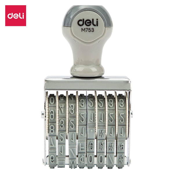 Deli EM75310 Manual Numbering Machine 8 Digits [IP][1Pc] – KATIB ...