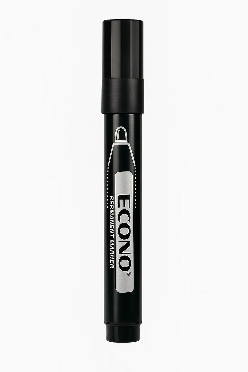 Econo permanent marker Black [PD] [1 box] – KATIB - Paper and ...