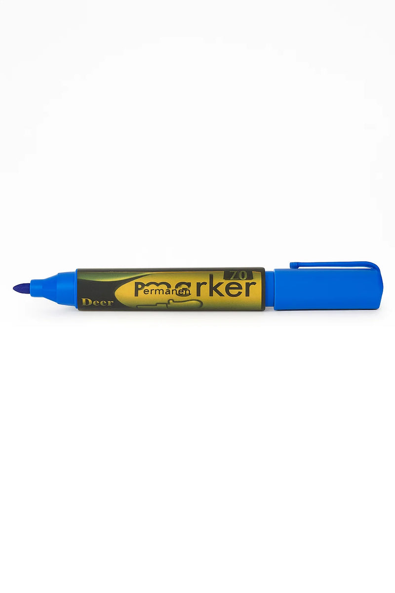 Deer M70 Permanent Marker blue [IS][1Box] – KATIB - Paper and ...
