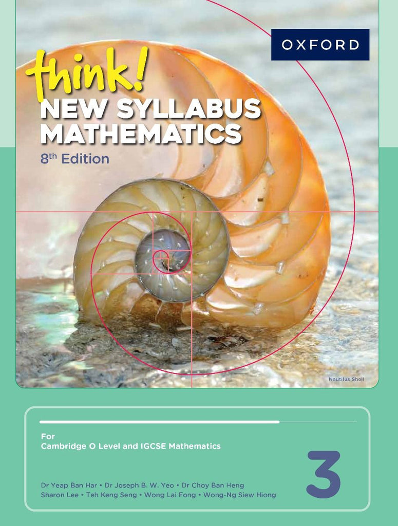 think! New Syllabus Mathematics 3 (8th edition) [IP] – KATIB - Paper ...