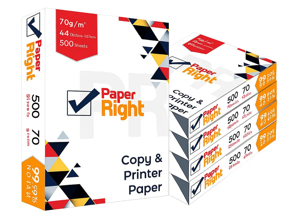 Paper Right 70Gsm A4 Printing Paper : Get FREE delivery and huge ...