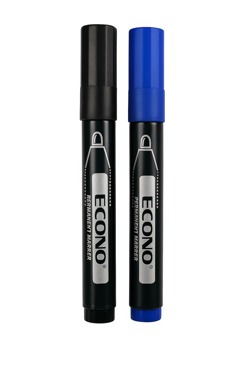 Econo permanent marker Black [PD][1Pc] – KATIB - Paper and Stationery ...