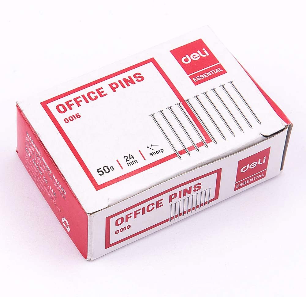 Deli E0016 Office Pin 24mm [IP][1Pack] : Get FREE delivery and huge ...