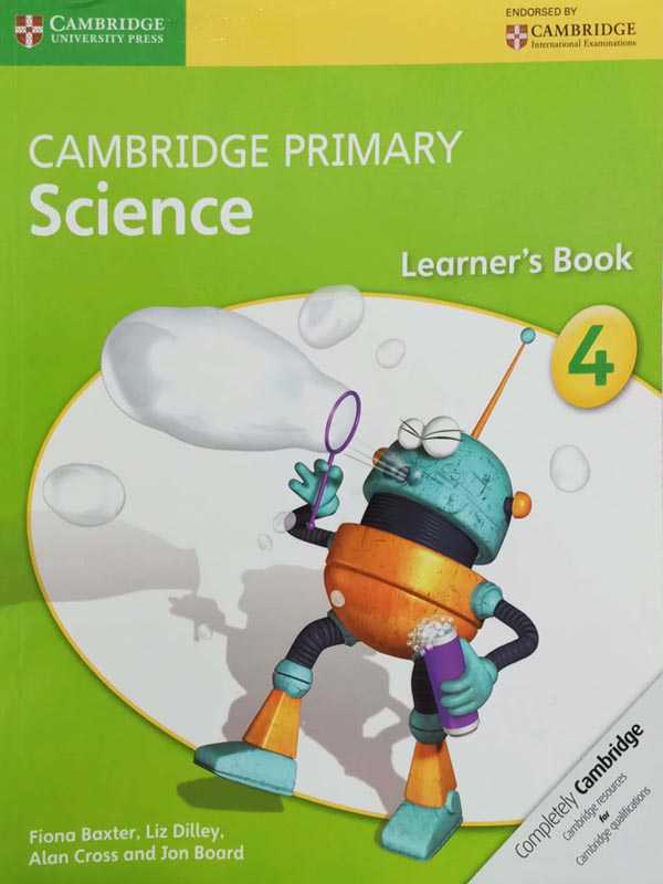 CAMBRIDGE PRIMARY SCIENCE: LEARNER’S BOOK-4 : Get FREE delivery and ...