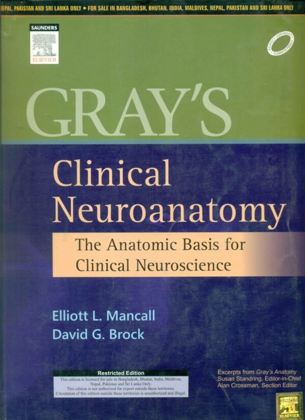 GRAY CLINICAL NEUROANATOMY: THE ANATOMIC BASIS FOR CLINICAL ...