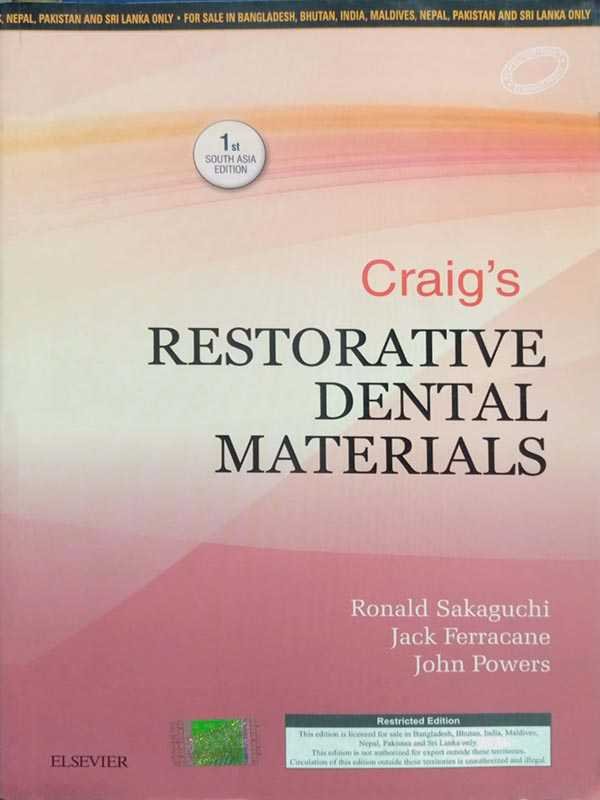 CRAIG RESTORATIVE DENTAL MATERIALS (FIRST SOUTH ASIA EDITION) : Get ...