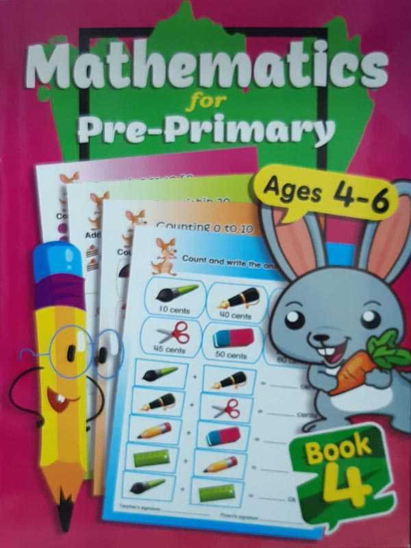 MATHEMATICS FOR PRE-PRIMARY BOOK-4 AGES 4-6 : Get FREE delivery and ...