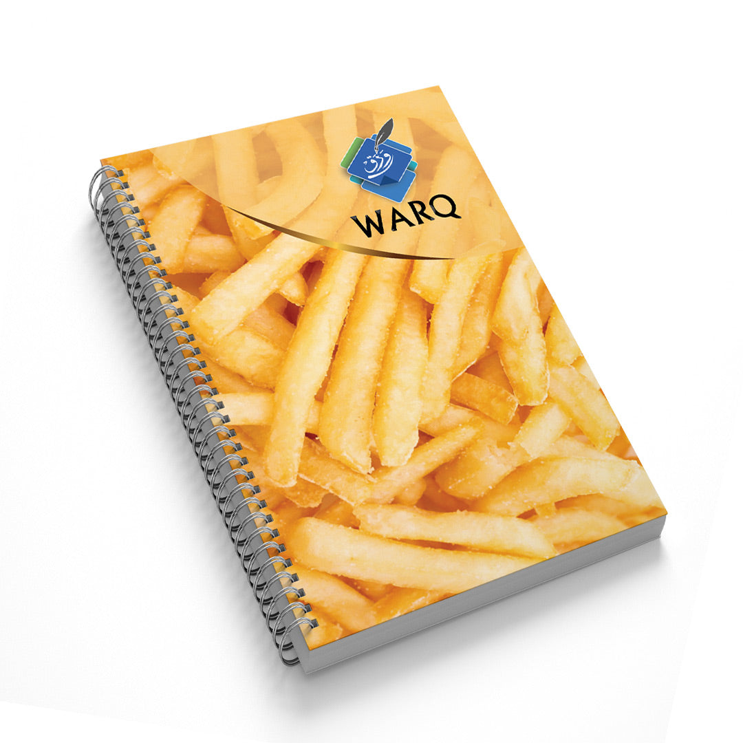 Warq Spiral Fries Notebook [IS][1Pc] : Get FREE delivery and huge ...