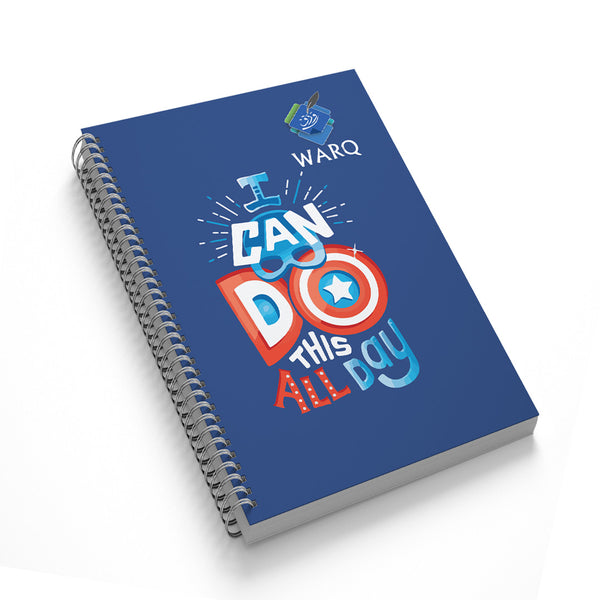 Warq Spiral I Can DO NoteBook [IS][1Pc] : Get FREE delivery and huge ...