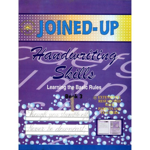 Joined-Up Handwriting Skills Book 3: Get FREE delivery and huge ...