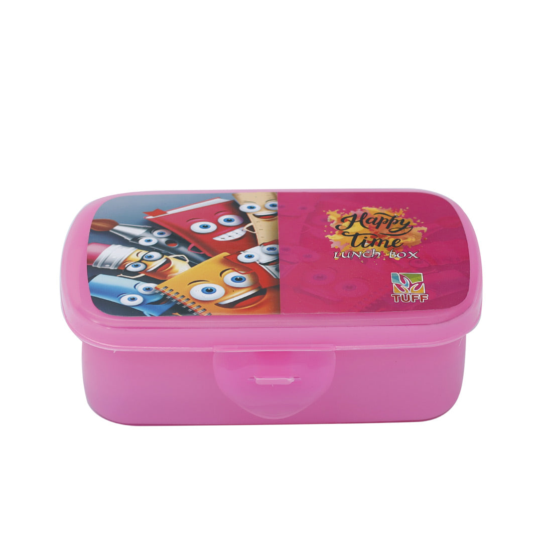 Happy Time Lunch Box for School [PD][1Pc] : Get FREE delivery and huge ...